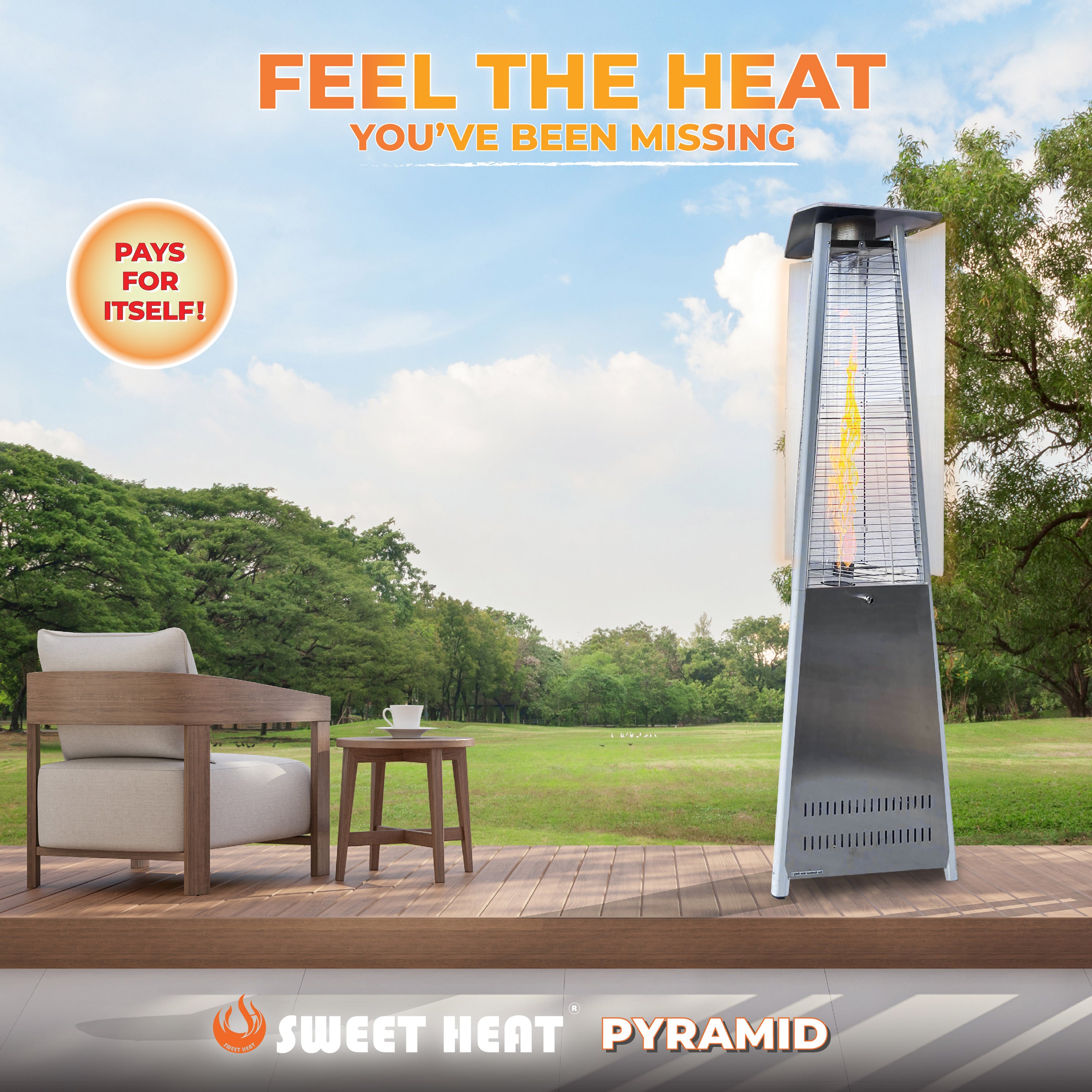 Sweet Heat Pyramid Reflector | Sweet Heat